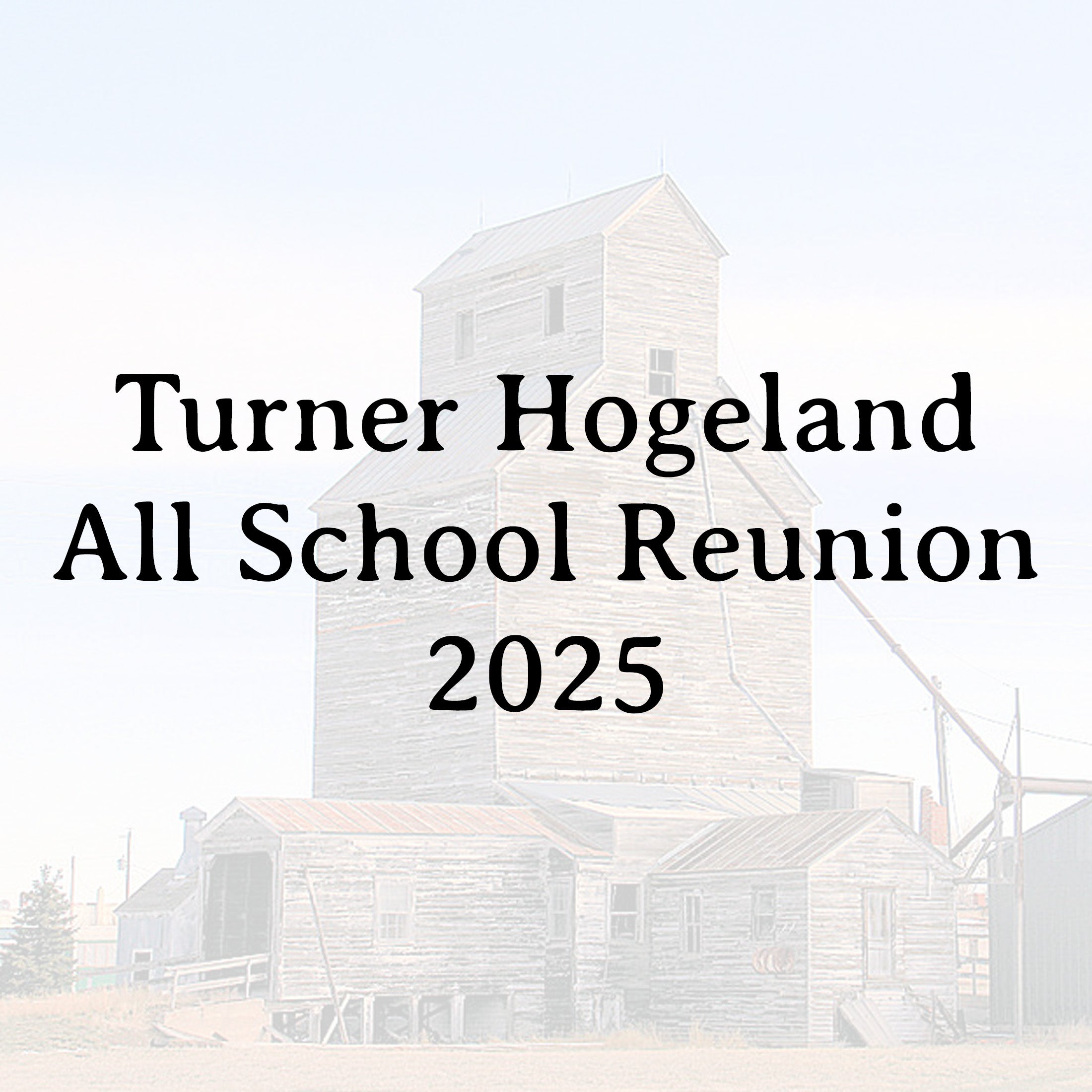 Turner Hogeland All School Reunion 2025 – Cows and Crayons
